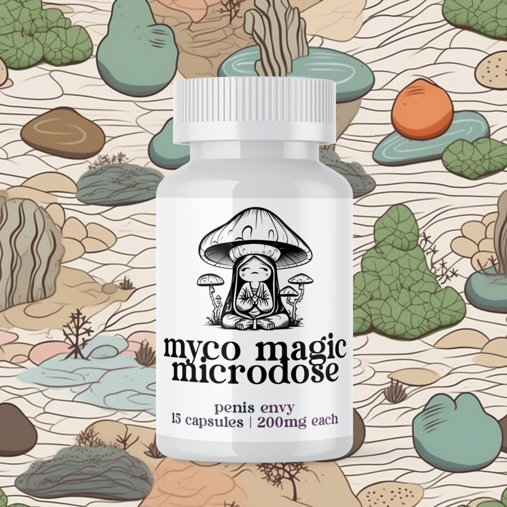 MYCO MAGIC MICRODOSE – PENIS ENVY CAPSULES (3000MG) | Wavy Shrooms